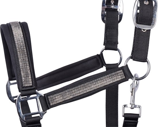 Harry's Horse - Halster Disco Fever - Zwart - Pony | bol.com