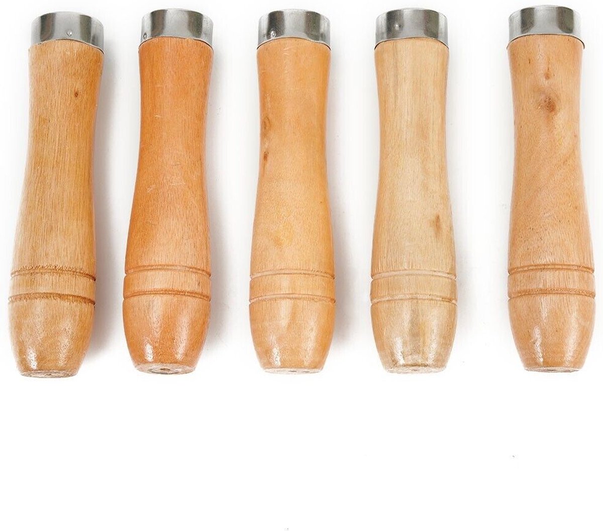 15 Stuks - Houten Vijl Handvatten Set - Sterk, Ergonomisch & Duurzaam ...