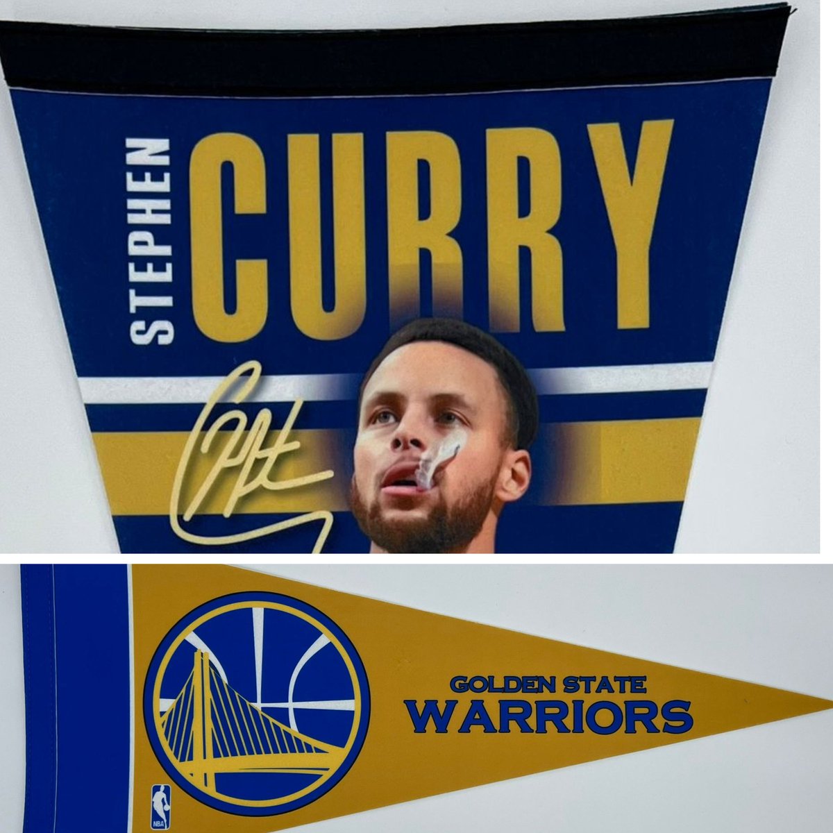 USArticlesEU - Stephen Curry - Golden State Warriors - NBA - Fanion ...