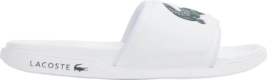 Lacoste Slippers Croco Dualiste Heren Wit Donkergroen | bol