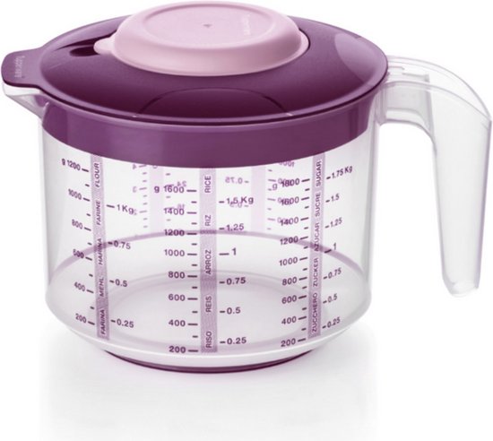 Tupperware Mixerkom (mix en Meet) 2 liter nieuwe kleur | bol