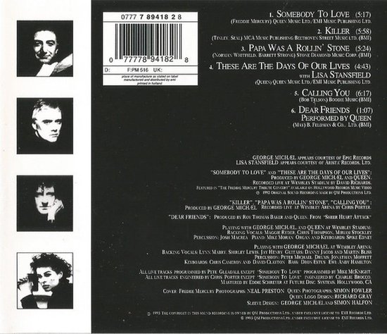 Five Live, George Michael & Queen | Muziek | bol