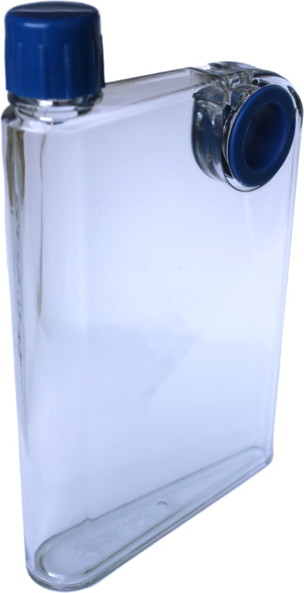 Waterfles | A5 briefcase bottle | Platte fles | Memobottle | Drinkfles ...