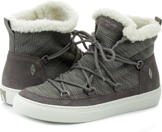 Skechers side street warm wrappers taupe 73578TPE, maat 35 | bol