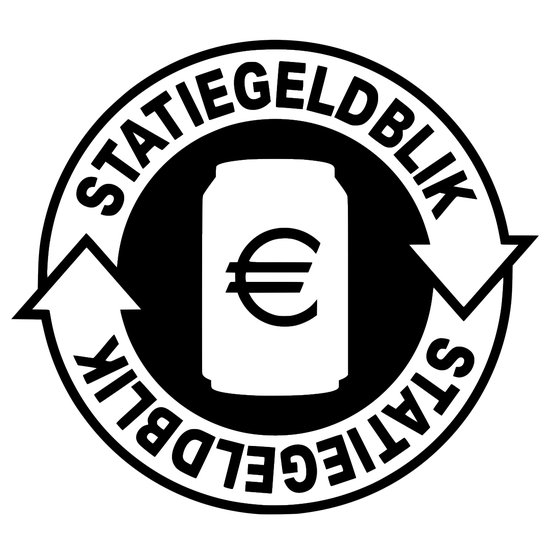 4x Opvallende stickers voor statiegeld blikjes - maak het recyclen ...