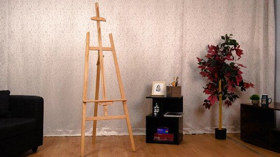 Belle Vous Houten A-Frame Studio Ezel – 1,59 m – Kunstenaars Ezel ...