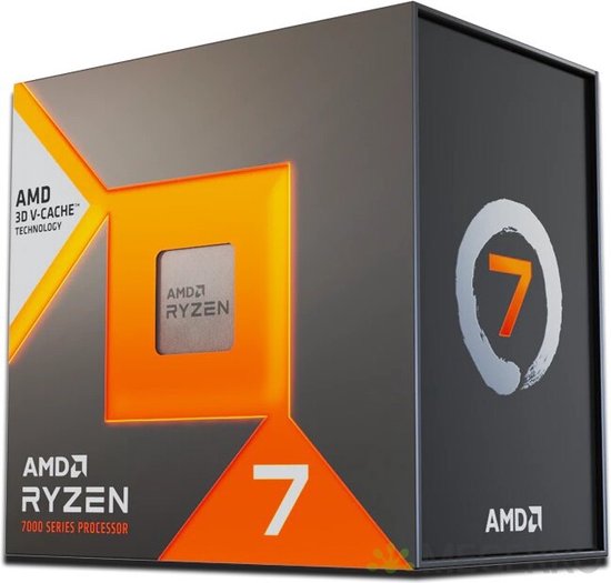 AMD Ryzen 7 7800X3D, AMD Ryzen™ 7, Socket AM5, 5 nm, AMD, 7800X3D, 4,2 ...