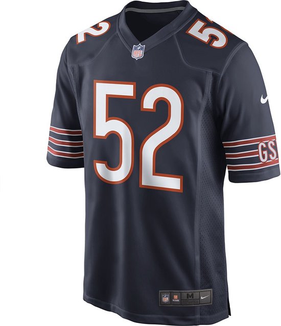 Nike Nfl Chicago Bears Game Team Player T-shirt Met Korte Mouwen En V ...