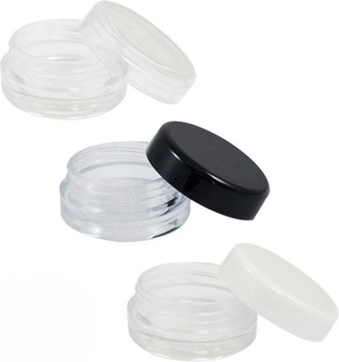 Lege Potjes Voor Cosmetica 200 Stuks - 2 Gram Inhoud Per Pot ...