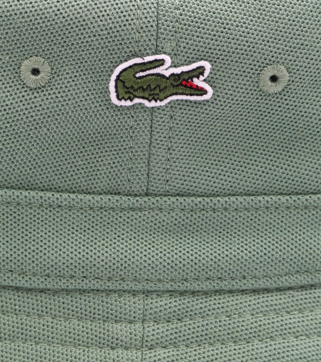 Lacoste - Bucket Hat Groen - Maat - | bol.com