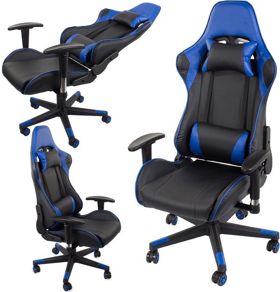 Draaibare gaming bucket bureaustoel voor de speler | bol