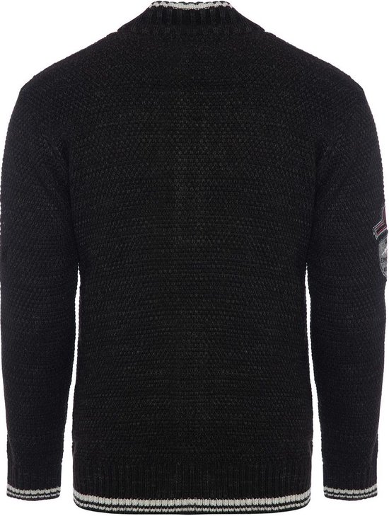 Premium Carisma Gebreid Heren Vest Met Knopen Zwart 7806 - M | bol