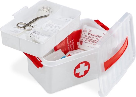 Medicijnkist - Medicijnbox - Medicijn Opbergdoos - Medicijnkist ...