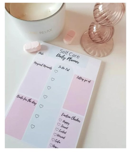 Selfcare Planner - Self Love - Zelfliefde - Mindfulness - To Do List ...