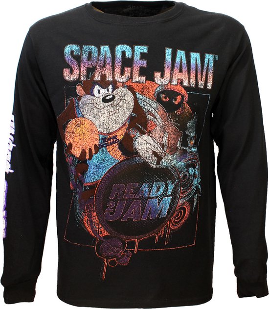 Space Jam 2 Ready 2 Jam Longsleeve T-Shirt Zwart | bol