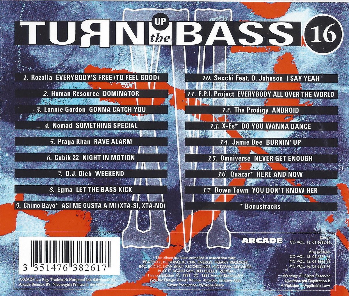 Turn Up The Bass Vol.16, Various | CD (album) | Muziek | bol