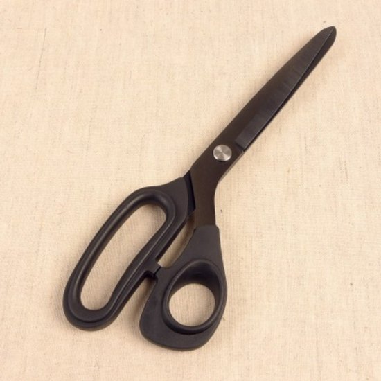 Professionele stofschaar zwart titanium - 28cm naaisterschaar | bol.com