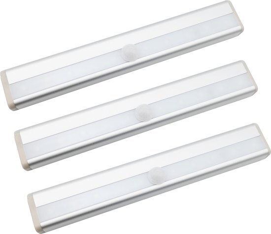 LED kastverlichting met bewegingssensor | 3 STUKS | kast verlichting ...