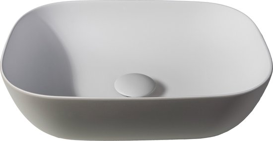 Solid surface waskom Maud greige EXT | bol