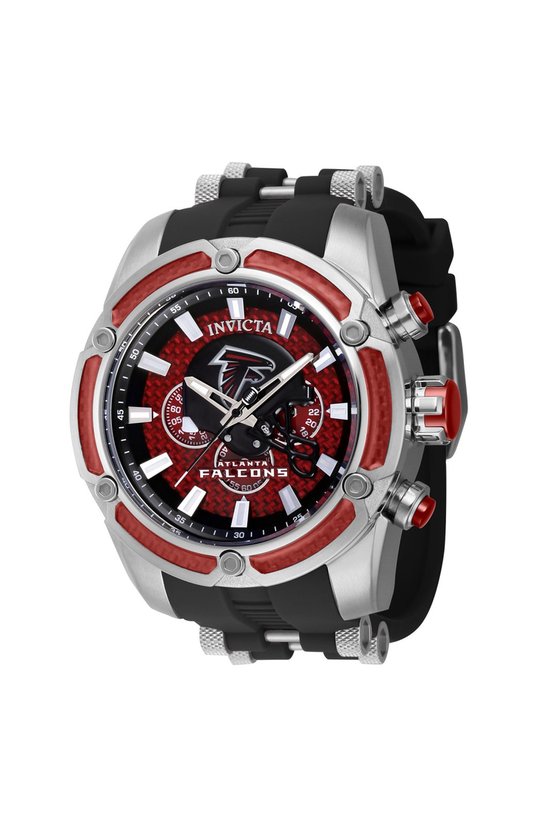 Invicta NFL - Atlanta Falcons 41874 Quartz Herenhorloge - 52mm | bol.com