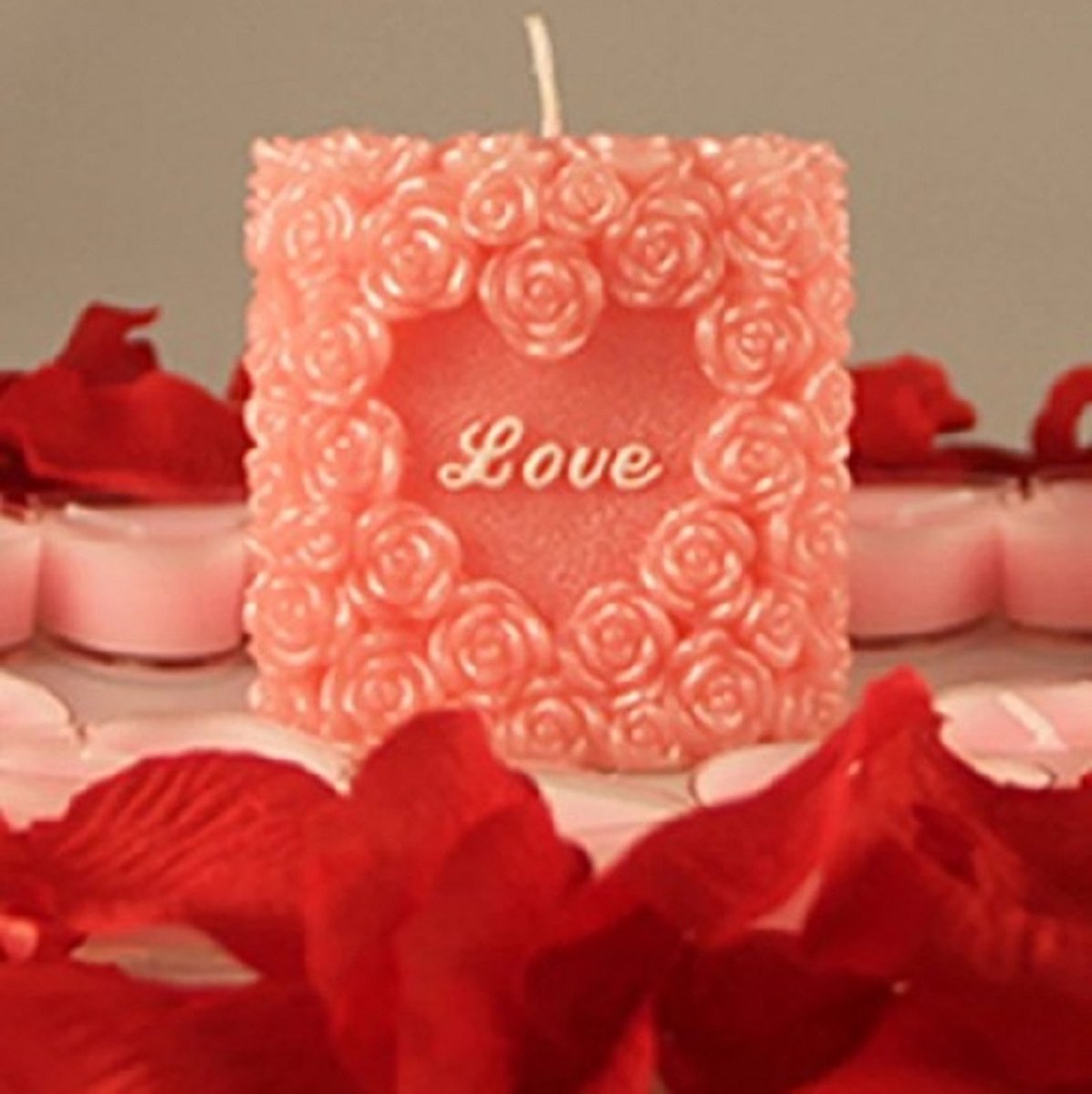 Mal met hart en bloemen met tekst Love / mal Valentijn /mal liefde /mal ...