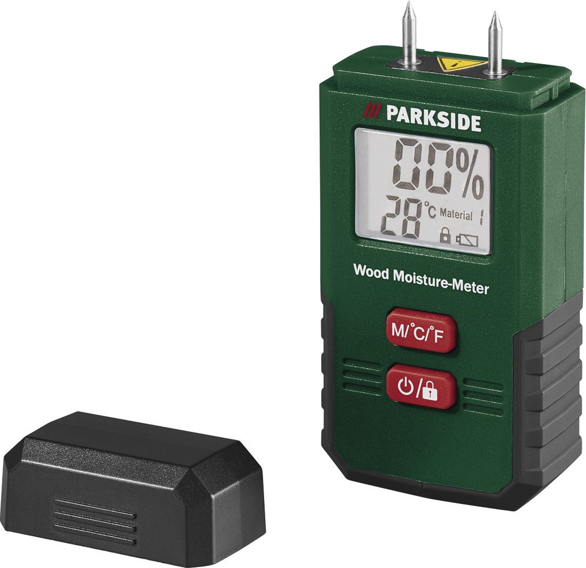 Parkside Houtvochtmeter - Vochtmeter voor Openhaard Hout - Hygrometer ...
