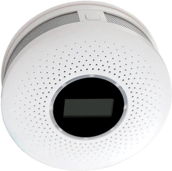 Combimelder schroefloos - Rook en koolmonoxidemelder met magnetische ...