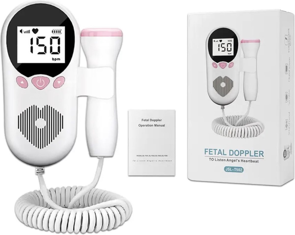 Doppler baby - inclusive Aquasonic echogel 60 ml- Doptone - Heartbeat ...