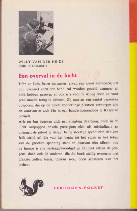 Bob Evers 4 : Een Overval in de Lucht, Willy van der Heide ...