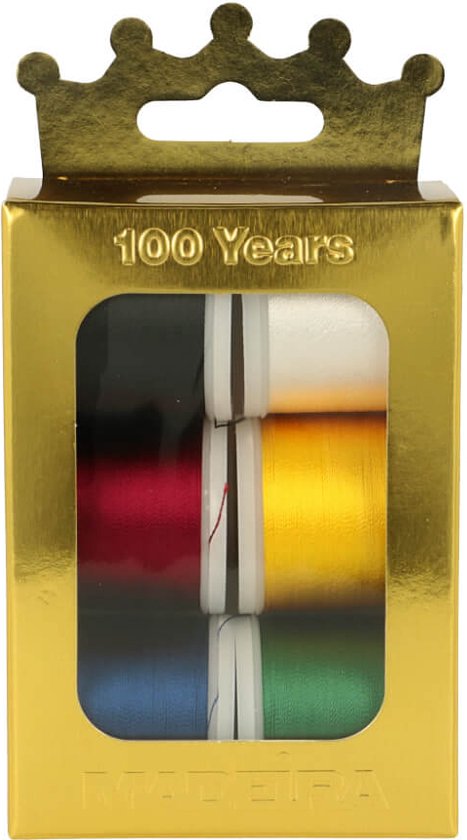 Madeira Crown box Rayon 6x200m. | bol