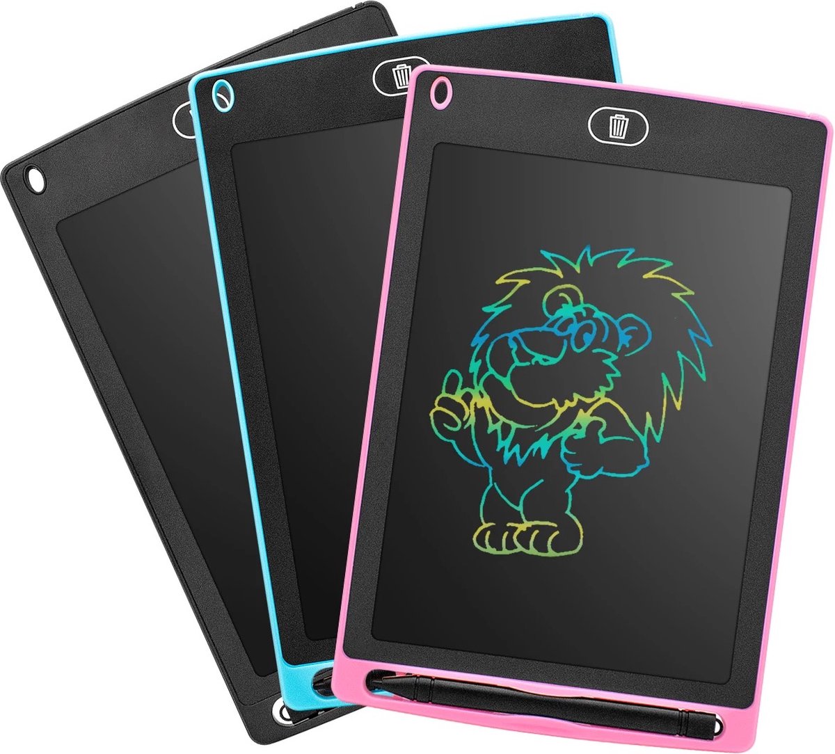 Tekenbord kinderen - Tekentablet - LCD Tekentablet kinderen - 8,5 INCH ...