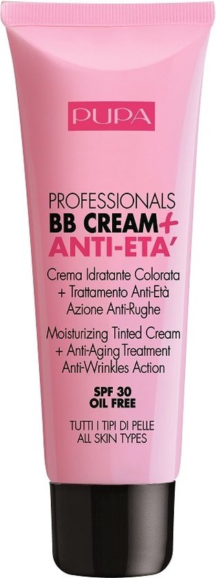 Pupa Milano Professionals BB Cream + Anti-Eta - 001 Nude | bol.com