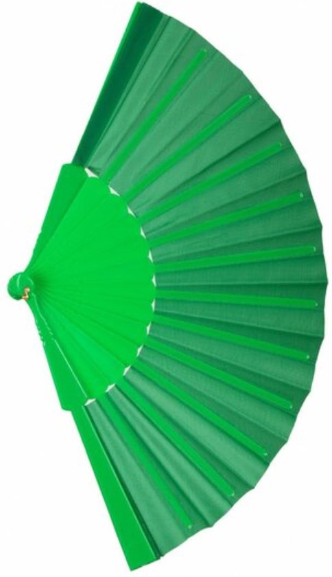 Waaier Groen -hand waaier - Carnaval optocht thema feest festival ...
