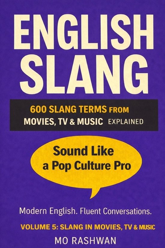 English Slang, Mo Rashwan | 9798242270930 | Livres | bol