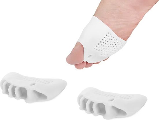 Gel hallux valgus separator, vijf-tenen separator, Geschikt voor ...