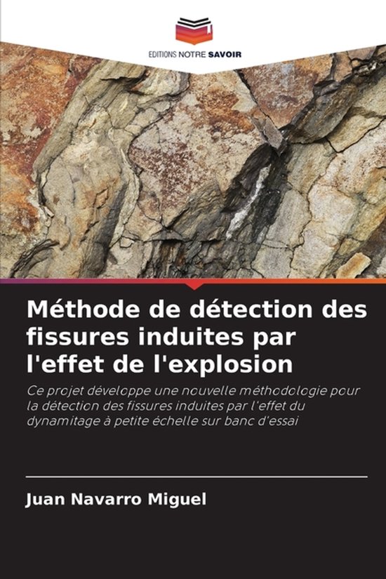 Méthode de détection des fissures induites par l'effet de l'explosion ...
