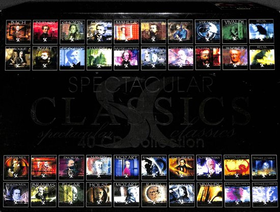 Spectacular classics 40 CD collection, Various | CD (album) | Muziek | bol
