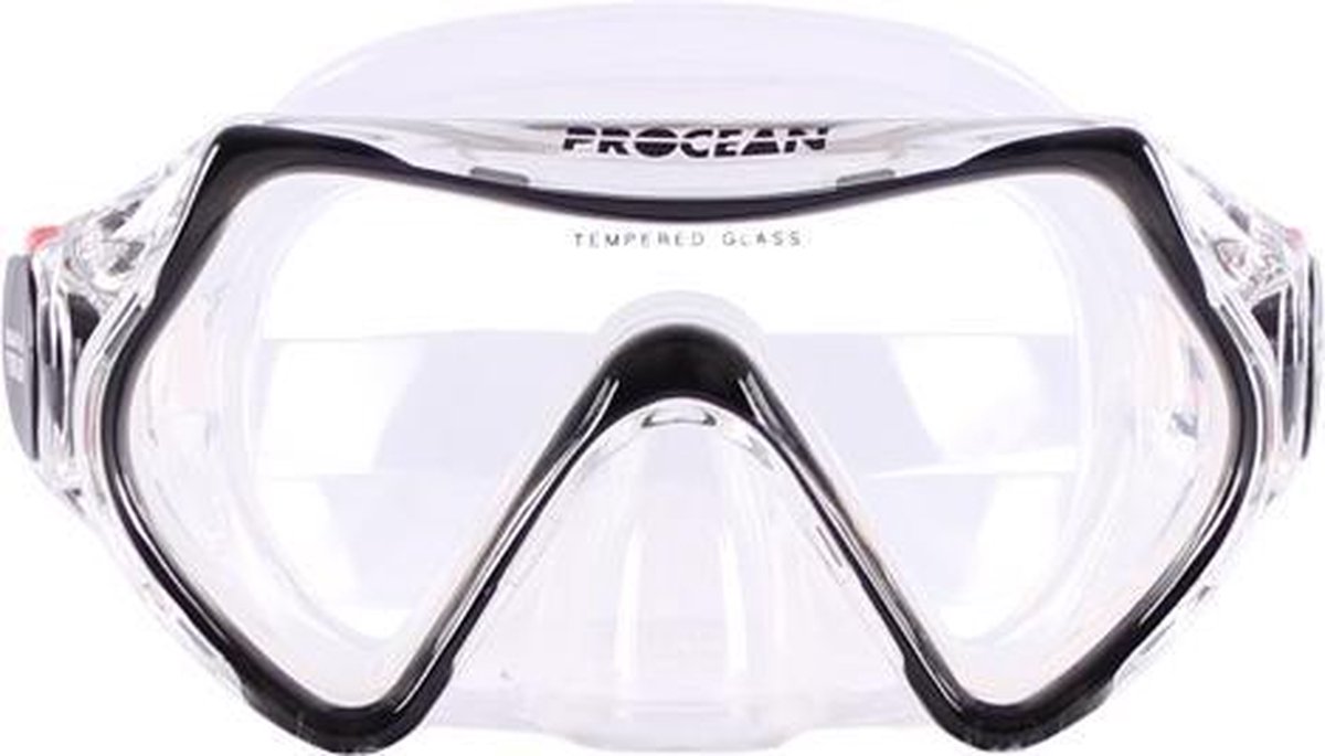 Procean kinder duikbril Slimline zwart | bol.com