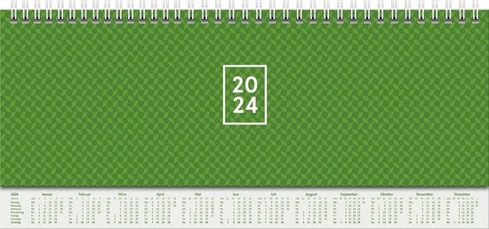 Weekkalender 2024 met Urenindeling en Maandplanners | bol