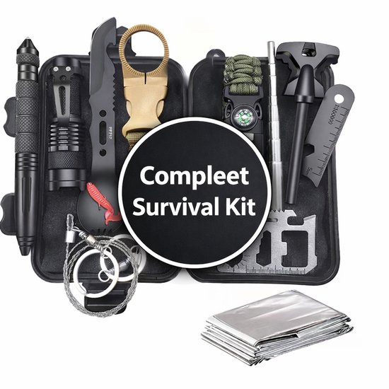 Survival Kit – Outdoor Survivalkit – Noodpakket voor Kamperen ...