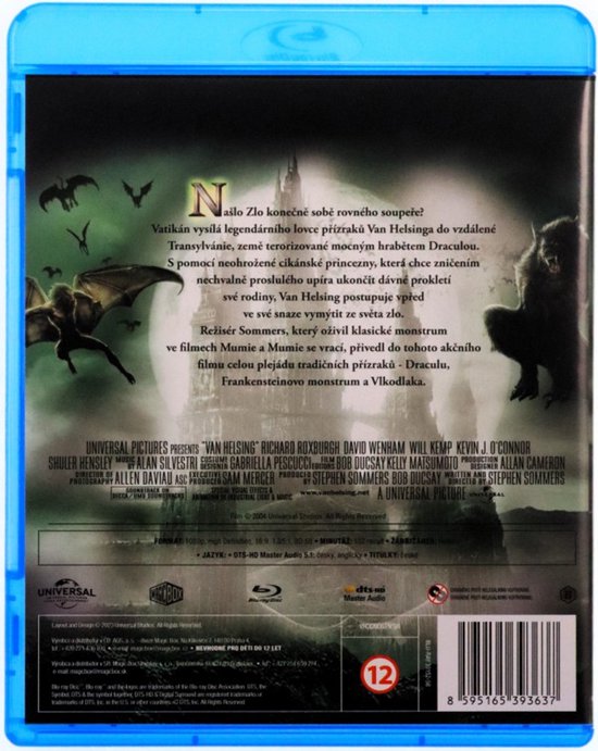 Magic Box Van Helsing (Blu-ray) (Blu-ray), Richard Roxburgh | Dvd's | bol