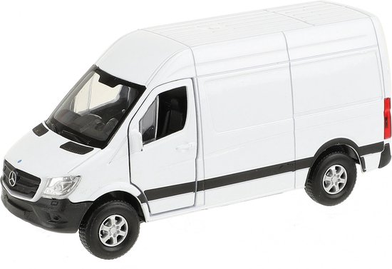 Welly Welly Mercedes Benz Sprinter Panel Van 11,5cm Wit | bol