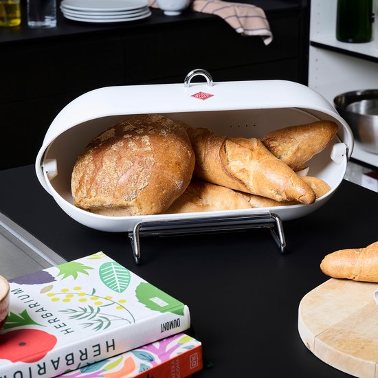 Boîte à pain WESCO Breadboy | 12 litres | Métal - Rouge | Boîte à pain ...