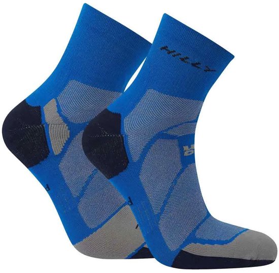 Hilly Socks Marathon Fresh Korte Sokken Blauw EU 43-46 Man,Vrouw | bol