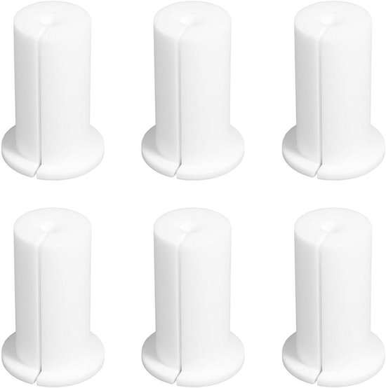 EGoods - Kit de passe-câbles muraux - Câble Ethernet - Wit - Lot de 6 | bol