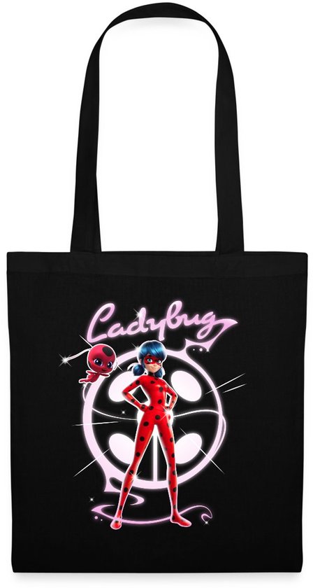 Miraculous Ladybug Met Tikki Tas Van Stof Schoudertas | bol