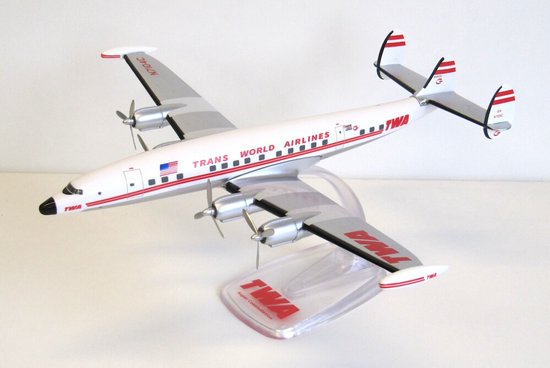 schaalmodel vliegtuig TWA Trans World Airlines Lockheed L1049G ...