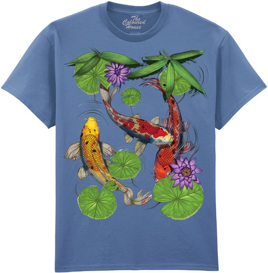 Koi Karper Koi Fish The Coloured House T-shirt L | bol