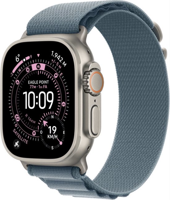 Apple Watch Ultra 3 - Alpine Loop - 49 mm - Natural Titanium Case ...