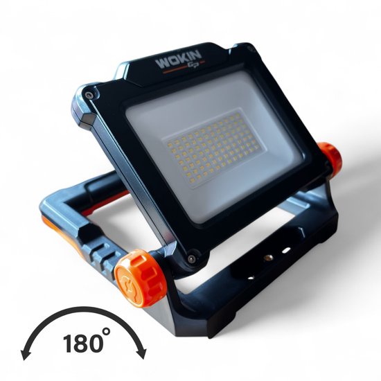 Accu lamp / Accu werklamp / Acculamp led / compleet met accu en accu ...